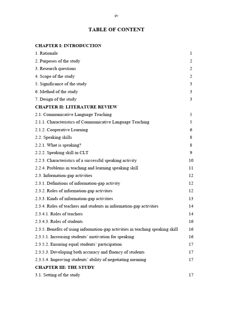 The Use of Information Gap Activities in Improving Students' Speaking ...