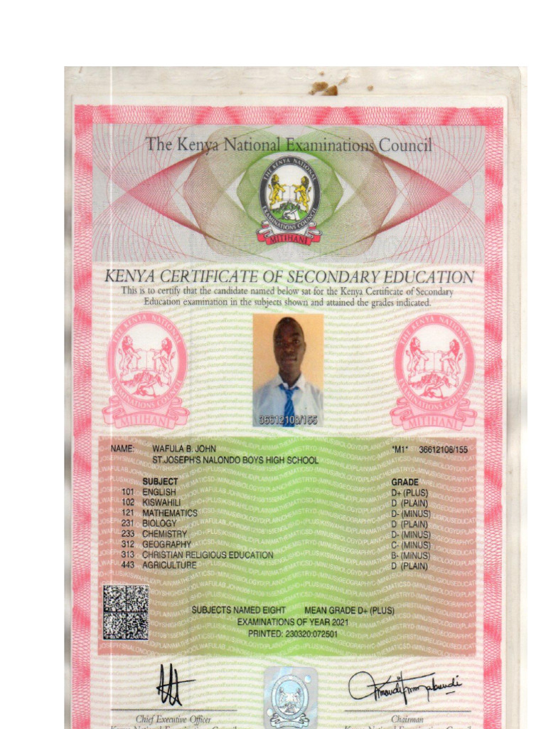 John Wafula PDF | PDF