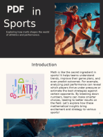 Math in Football | PDF | Mathematics