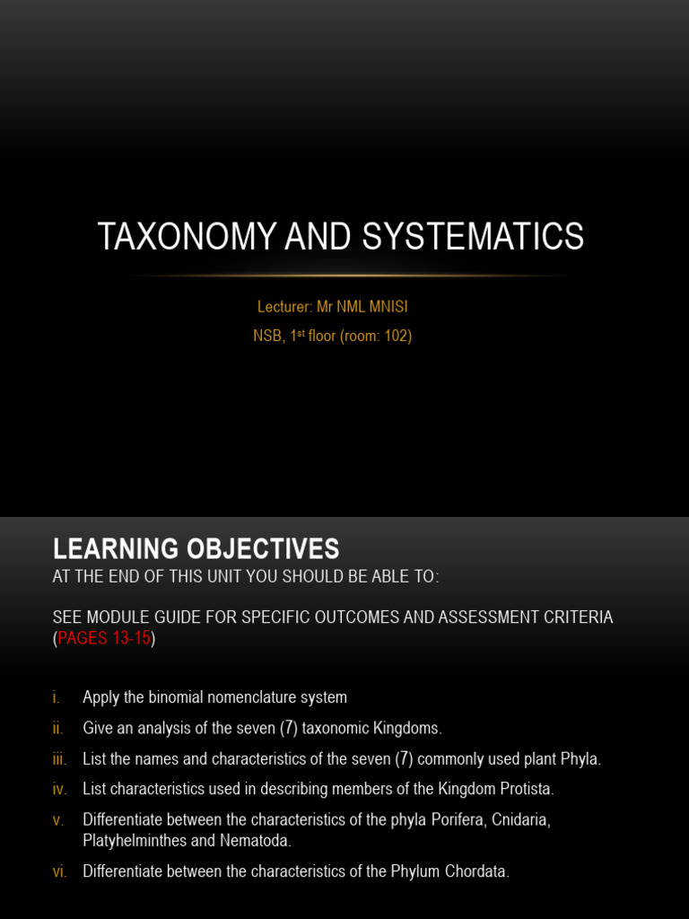 Taxonomy and Systematics | PDF | Prokaryote | Archaea