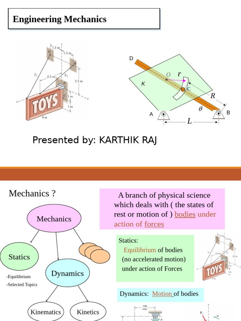 Engineering Mechanics Unit 1 Overview | PDF | Force | Euclidean Vector