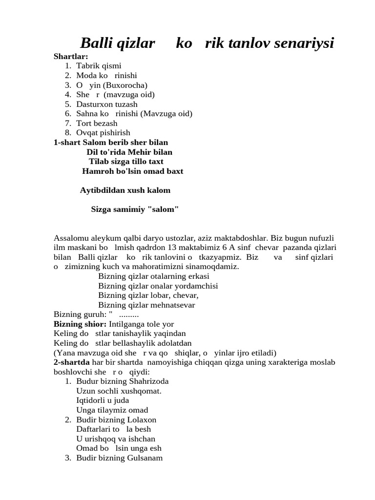 Balli Qizlar. | PDF
