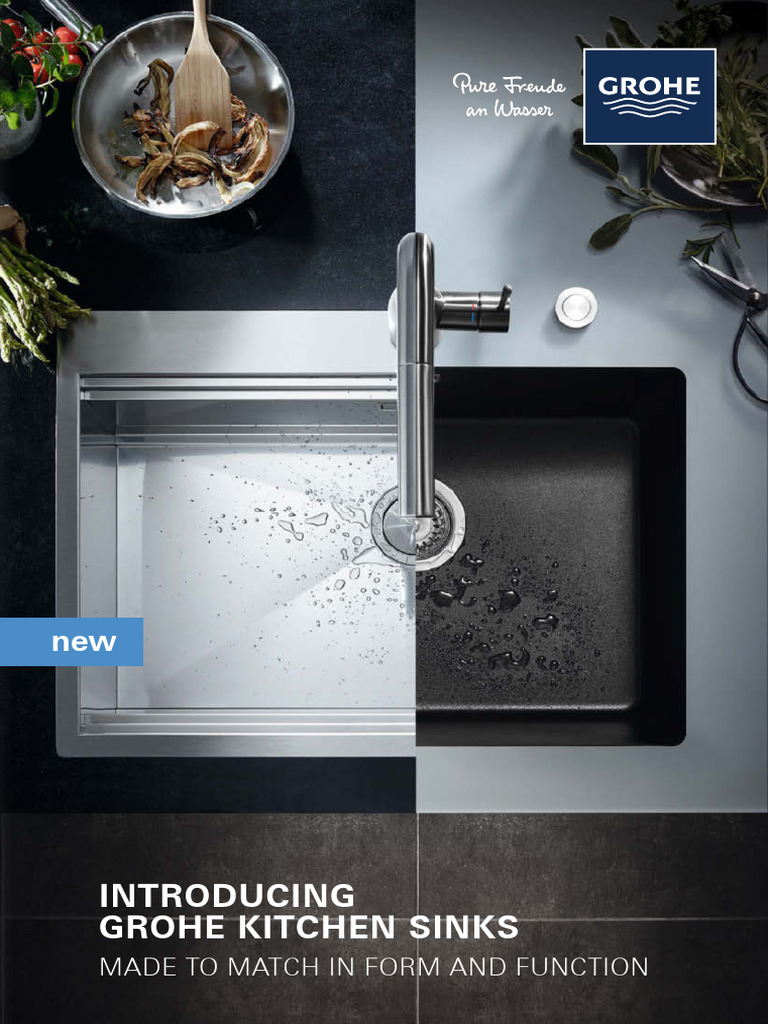 GROHE Kitchen Sinks Overview 2021 | PDF | Sink | Countertop