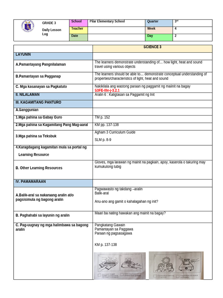 Day2 WK4 Q3 Science3-1 | PDF