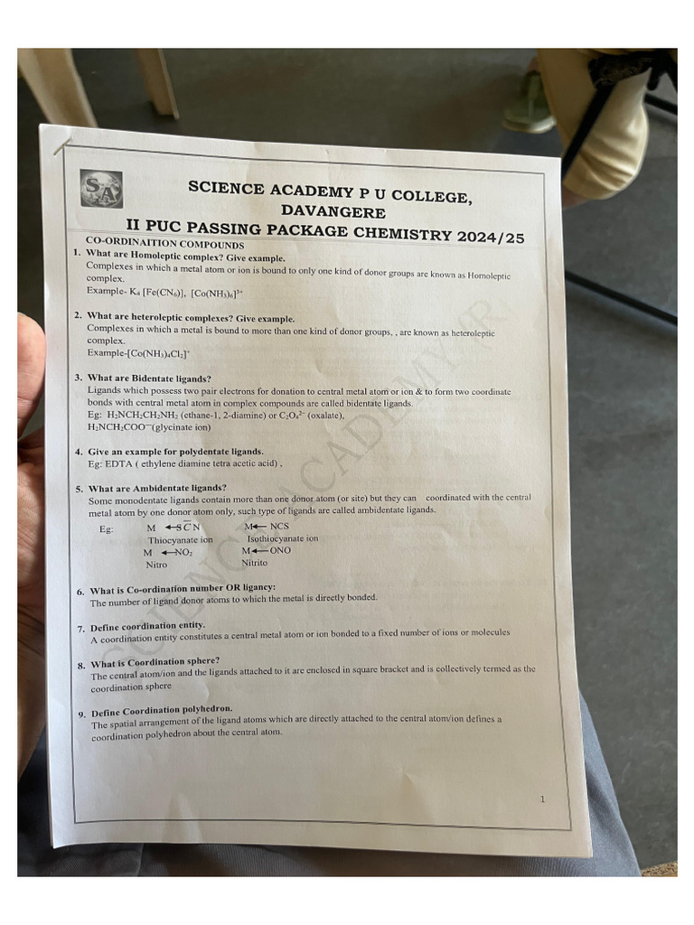 Chem Boards Stuff | PDF