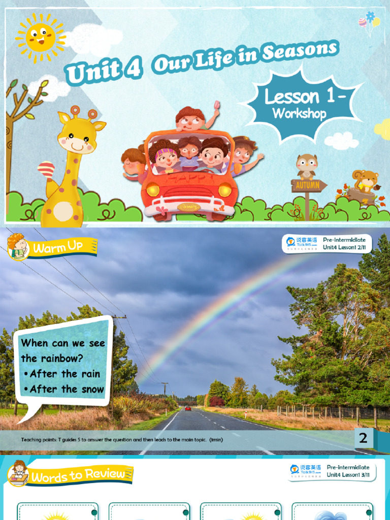 Pre Intermidiate U4 L1 | PDF