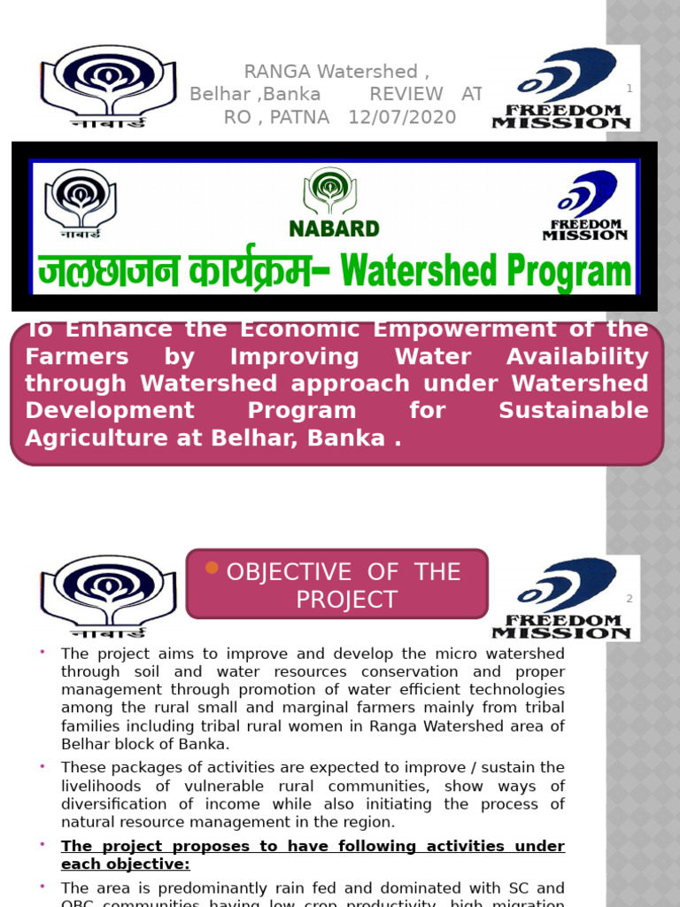 Ranga WS, Belhar, Banka, PPT - Review 12th July 2020 | PDF | Economies | Natural Environment