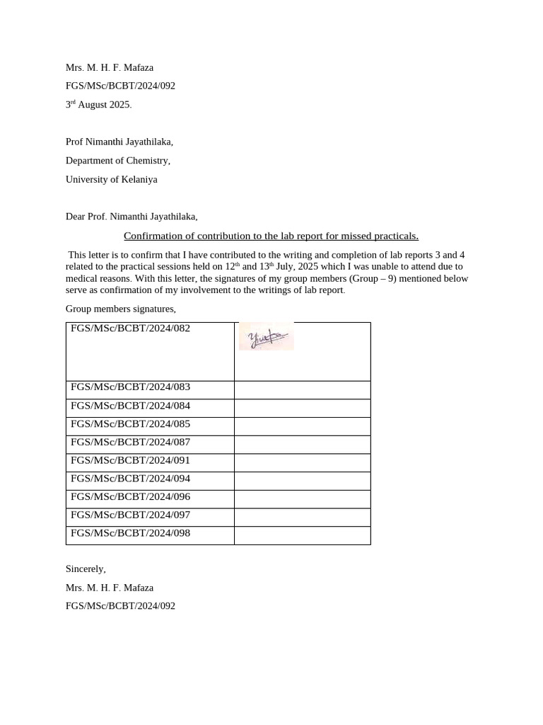 Labreport Contribution 092 | PDF