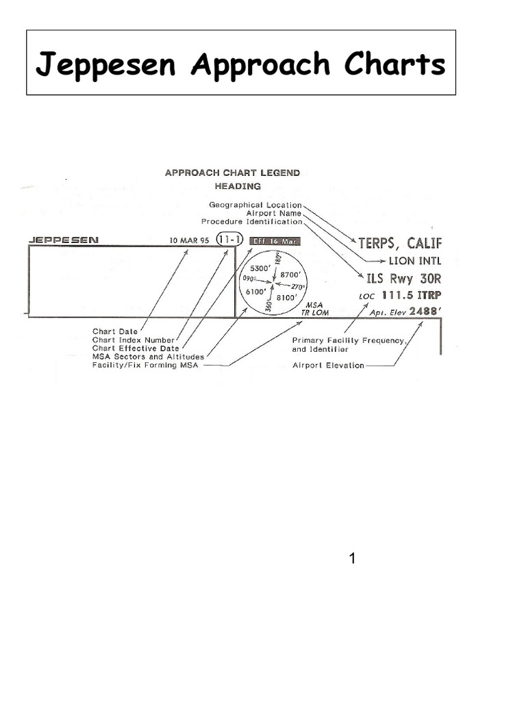 Jeppesen TRN | PDF