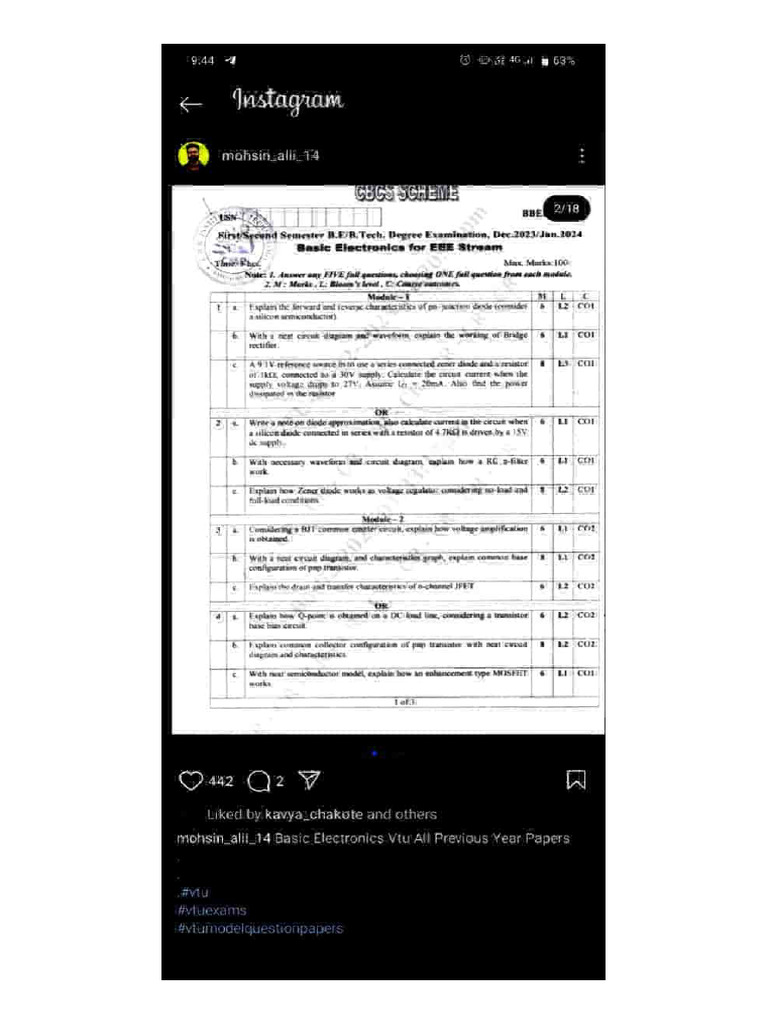 Beee Question Papers | PDF