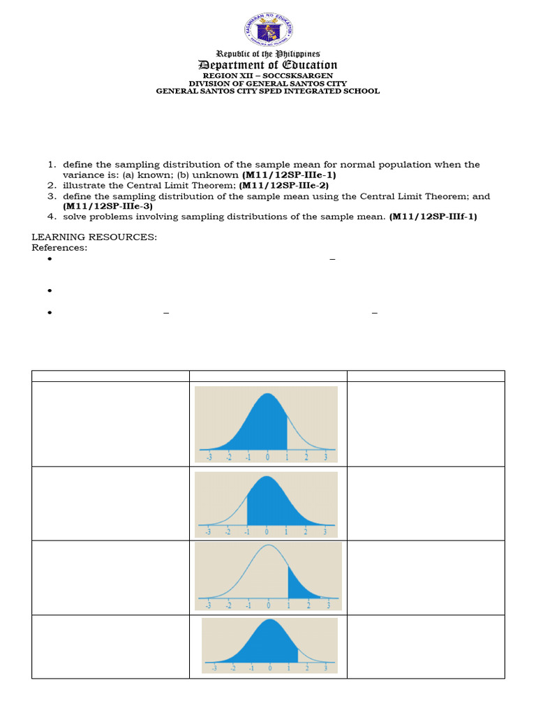 Central Limit Theorem in Statistics | PDF | Normal Distribution ...