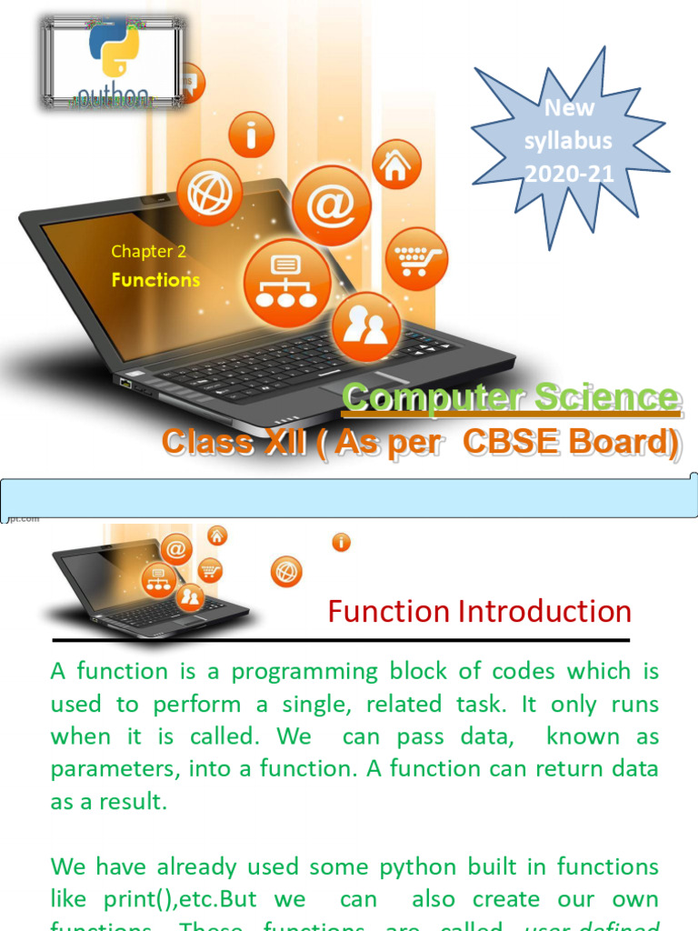 Function Stuppt | PDF | Parameter (Computer Programming) | Scope ...