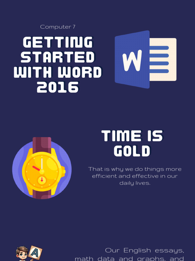 Lesson 2 Getting Started With Word 2016 | PDF | Graphical User Interfaces | Microsoft
