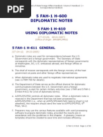 Diplomatic Notes Guidelines | PDF | Diplomatic Rank | Ambassador