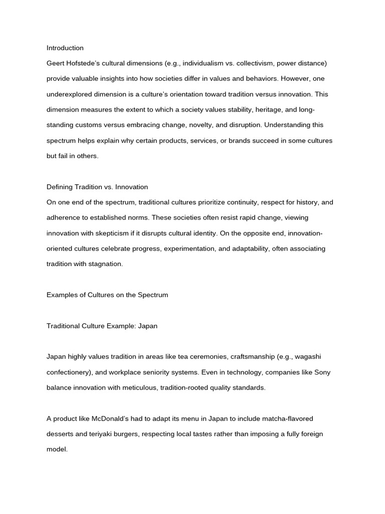 Consumer Behavior Week 6 Assignment | PDF | Innovation | Brand