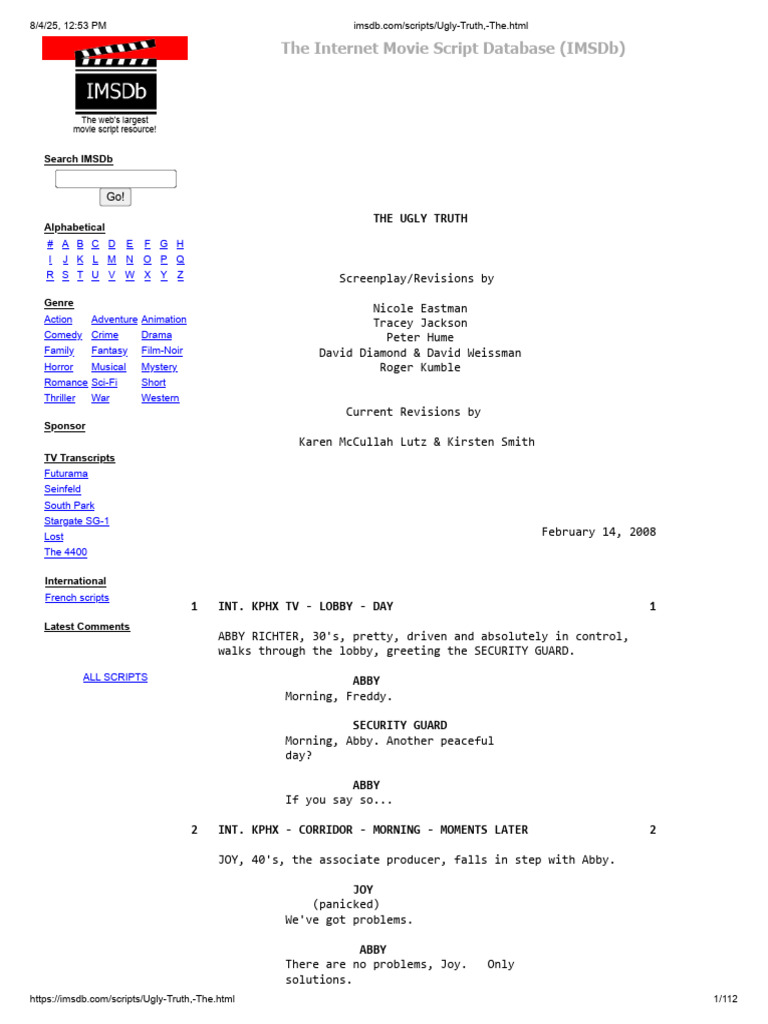 The Ugly Truth | PDF