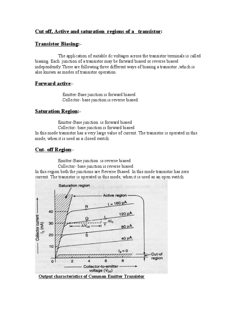 Cut Off Active Saturation | PDF | Science & Mathematics