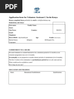 Justice of The Peace Application Form: A. Applicant Information | PDF ...