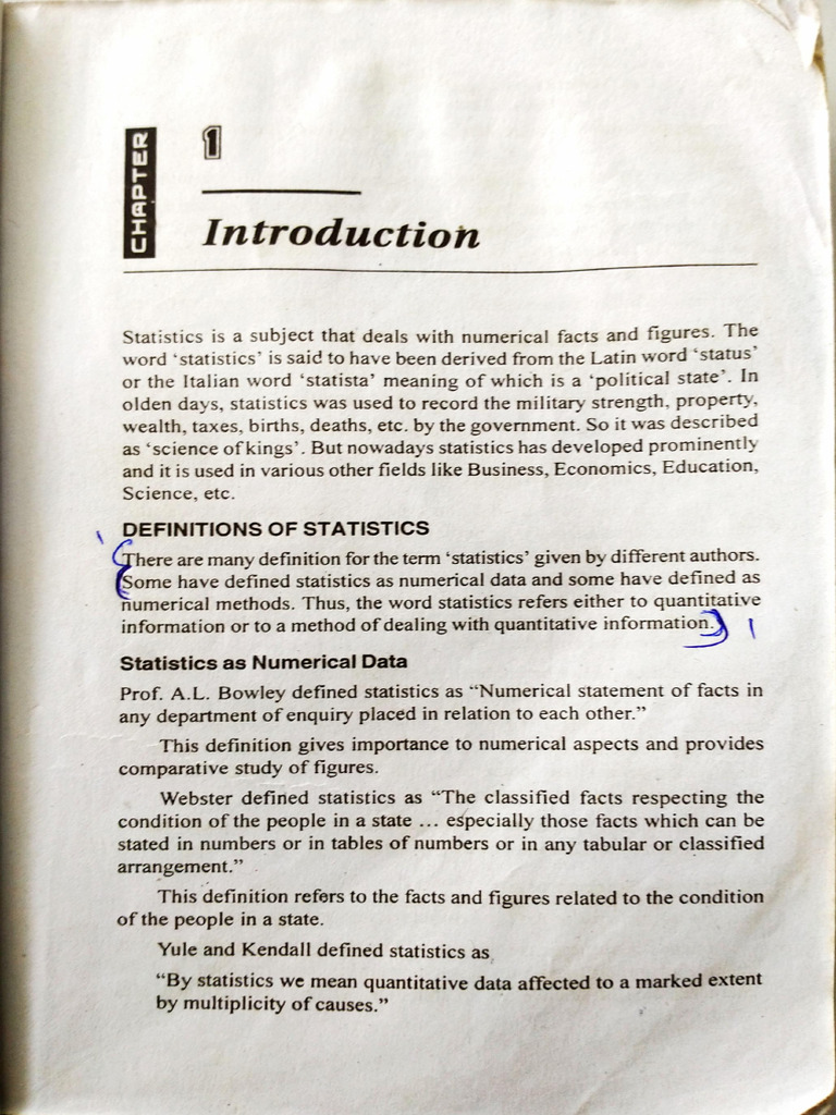 Business Statistics Unit - 1,2 | PDF
