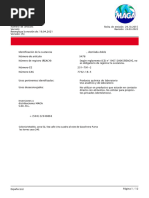 Agua Hoja de Seguridad | PDF | Agua | Solubilidad