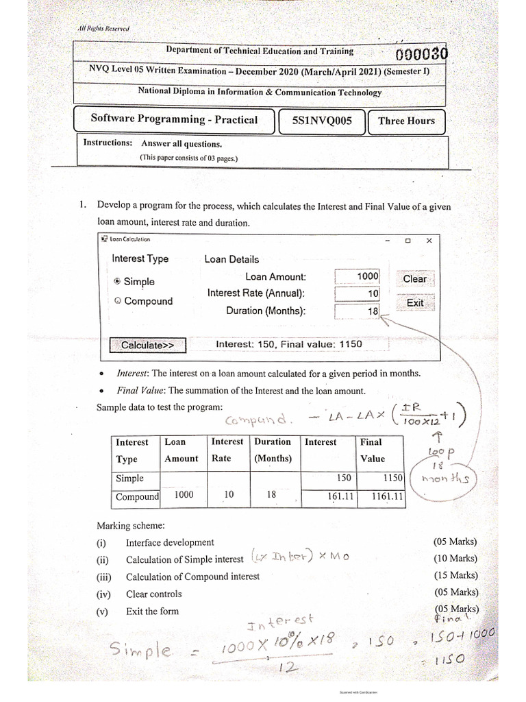 2020 Programming Practical | PDF