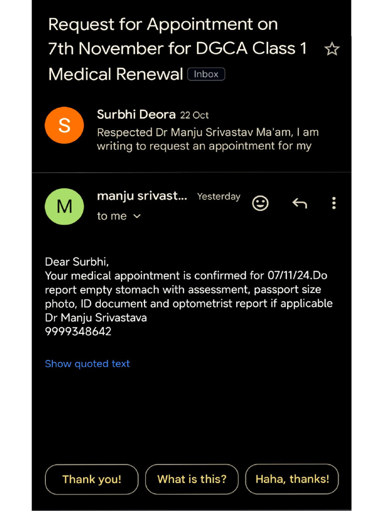 Proof of Appointment | PDF