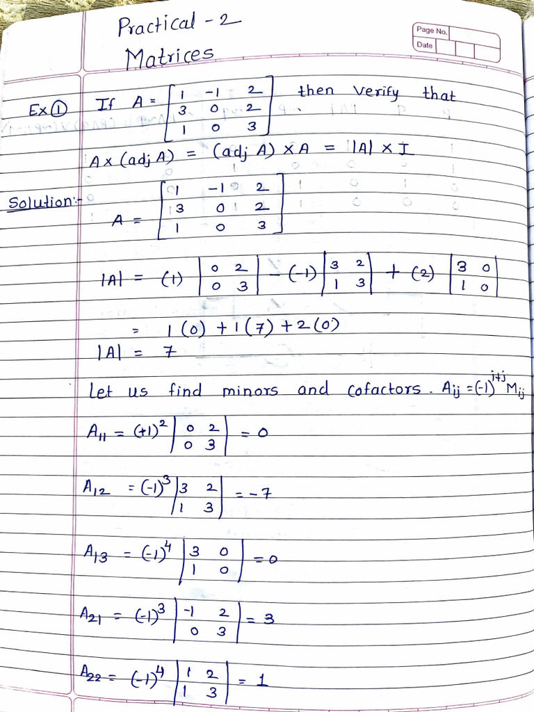 Maths - I Pratical 2 & Maths-II Practical 10 | PDF