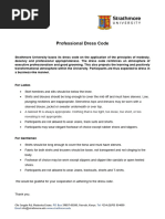 24 25 HOSA Appendix D Dress Code March10.Docx 2 | PDF | Clothing | Sneakers