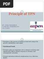 ASPEN TPN Dosing Guidelines Summary | PDF | Nutrients | Clinical Medicine