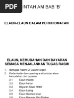 WP 1.4 - Kadar-Kadar Dan Syarat-Syarat Tuntutan Elaun, Kemudahan & Bayaran Kepada Pegawai MARA ...