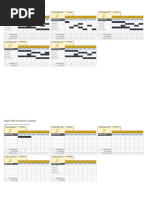 Shift Schedule - Weekly - Monthly 2025 | PDF
