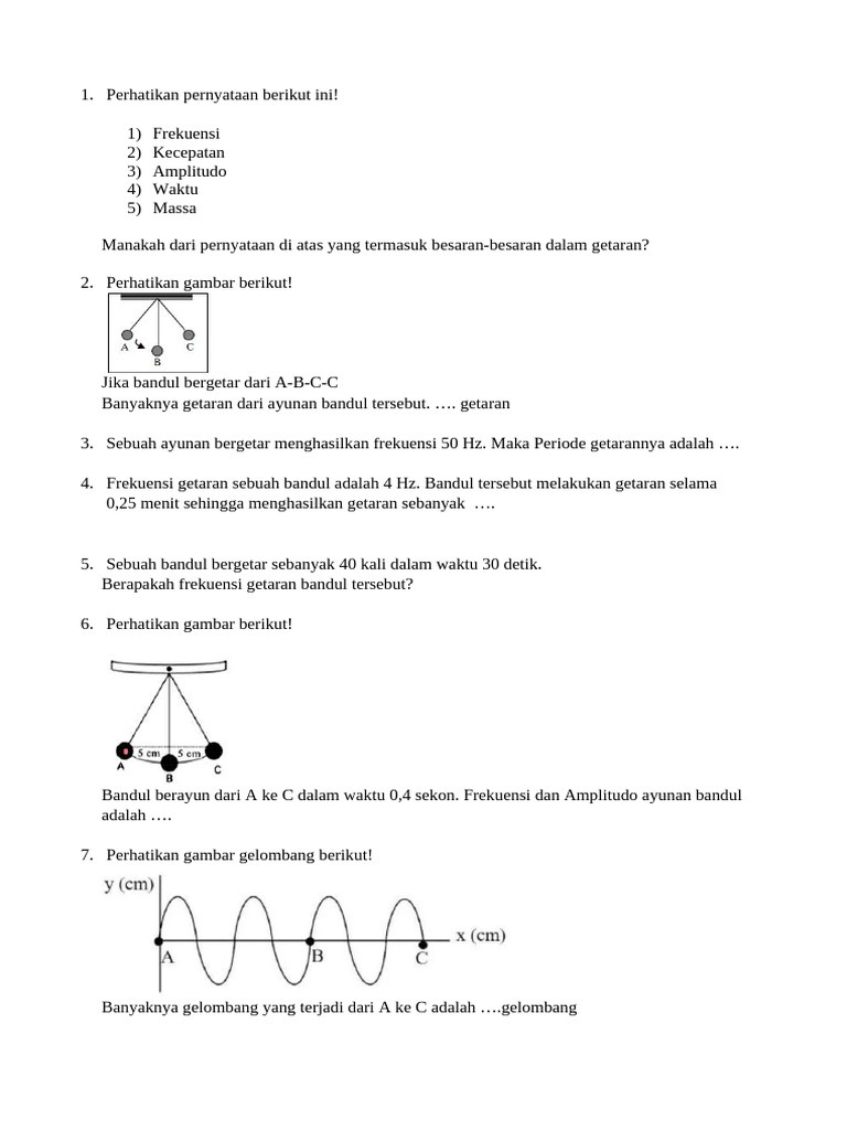 LATIHAN SOAL PAS GENAP 2025 (1) (2) (1) | PDF