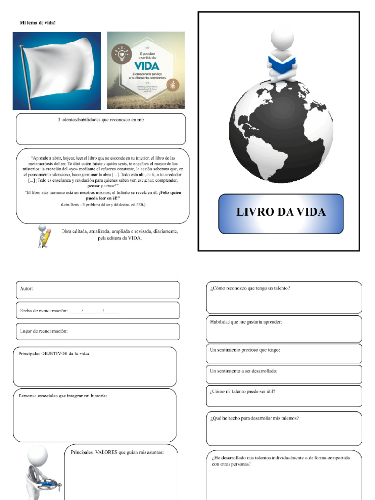 Español Enc 16 - Talentos ACTIVIDAD - El Libro de La Vida | PDF