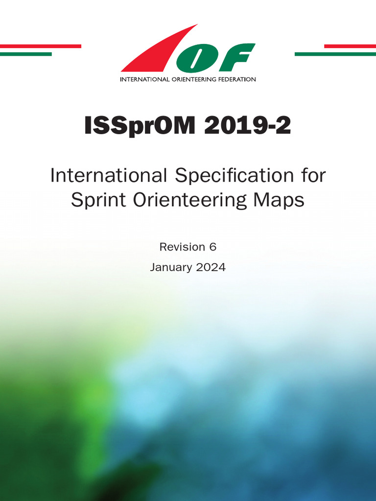 ISSprOM 2019-2: Sprint Map Standards | PDF | Contour Line | Map