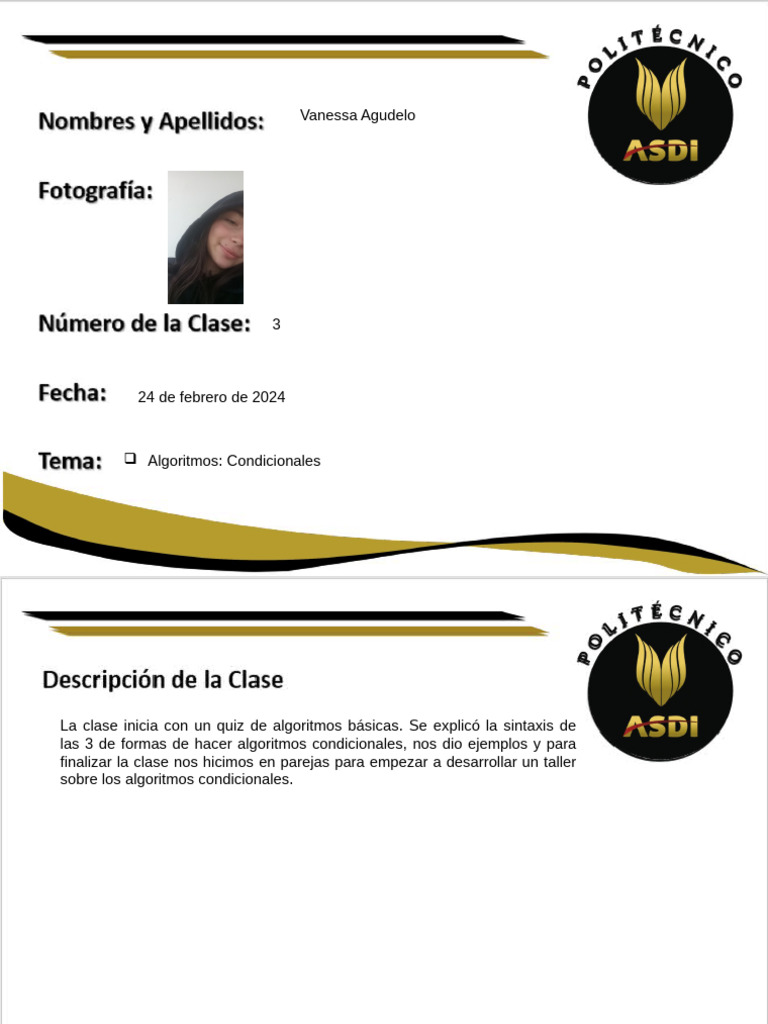 Algoritmos Condicionales: Taller y Ejemplos | PDF