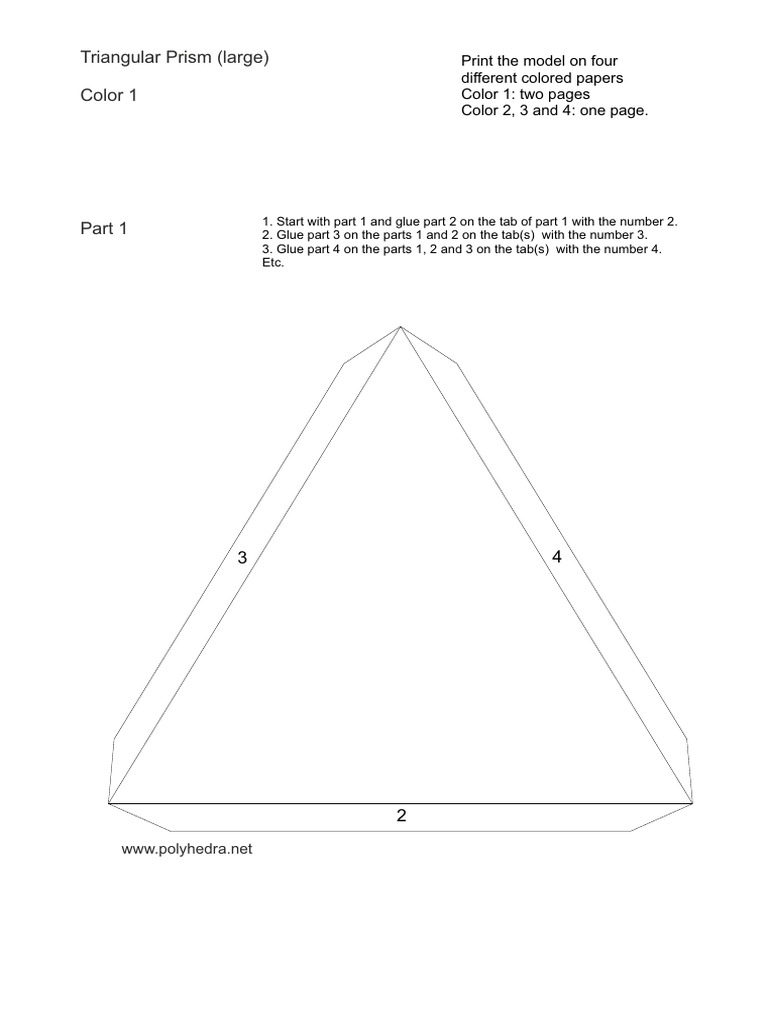 Large Triangular Prism | PDF