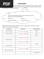 Open vs Closed Brackets in Sets | PDF