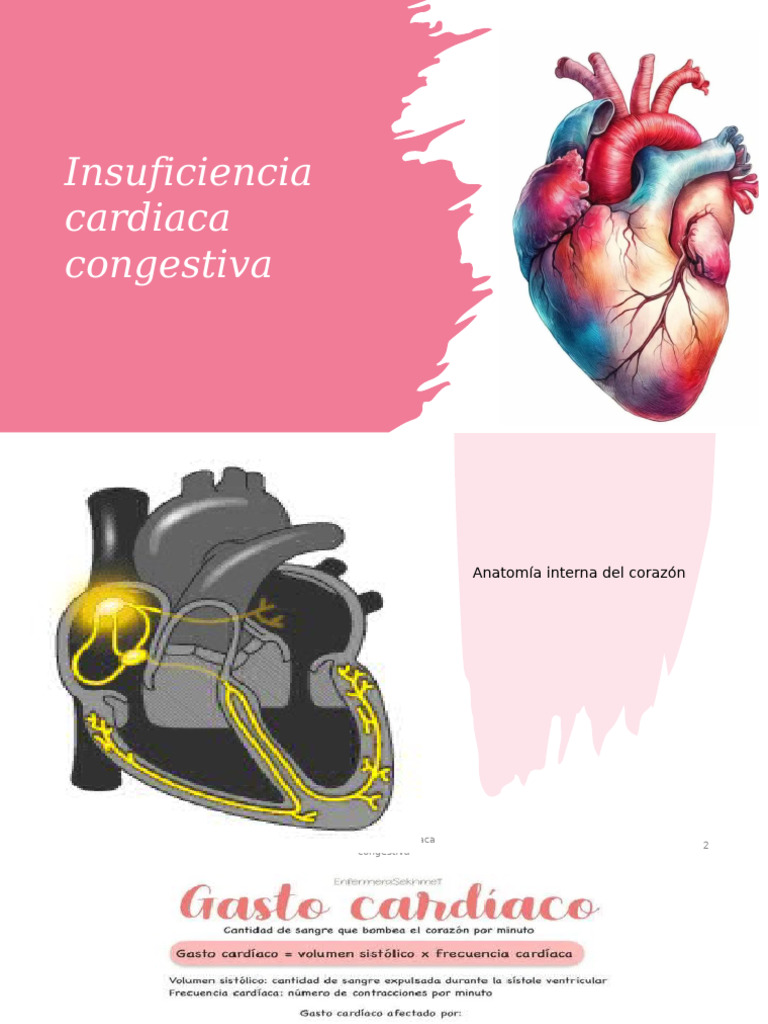 insuficiencia cardiaca congestiva | PDF | Insuficiencia cardíaca | Corazón