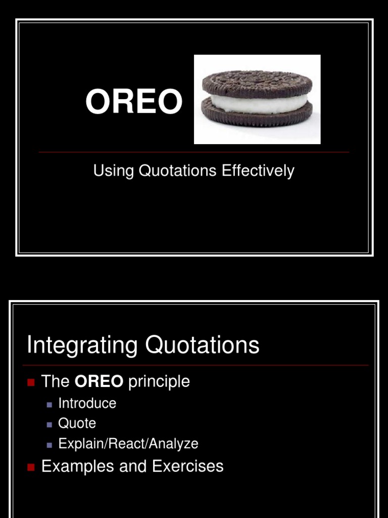 Oreo PPT in Marketing | PDF | Science | Philosophical Science