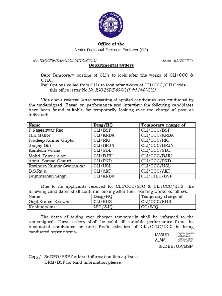 CCC Temp Selection | PDF
