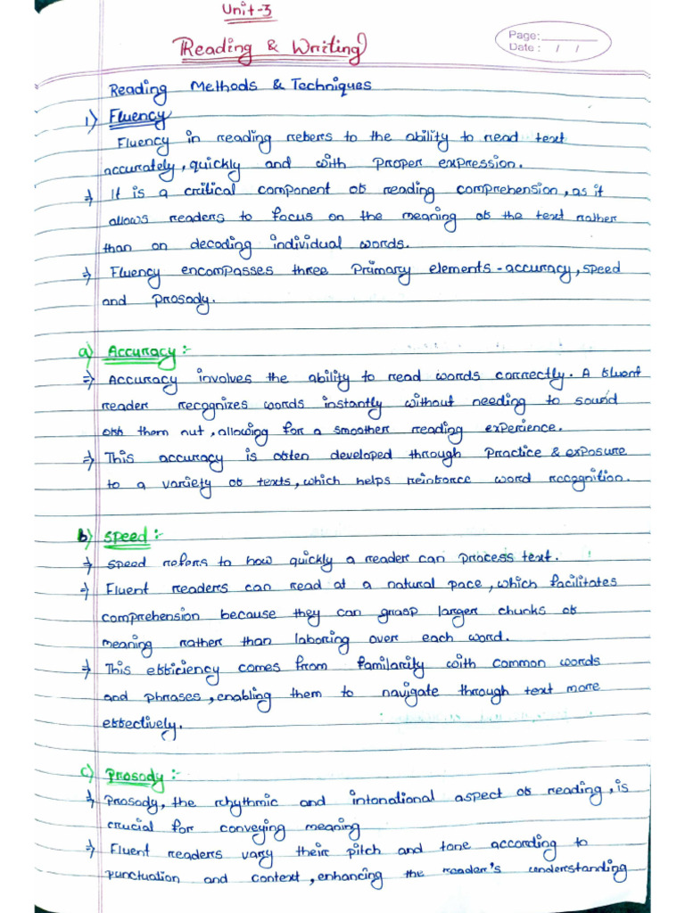 Reading&writing | PDF