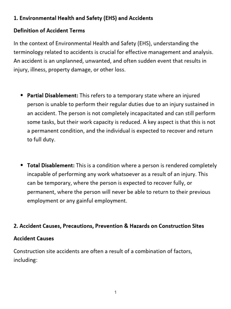 Unit 11 | PDF | Occupational Safety And Health | Safety