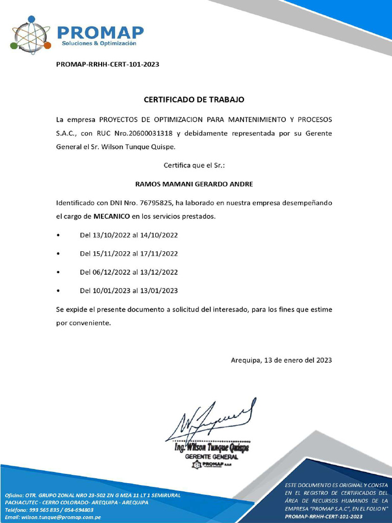 PROMAP | PDF
