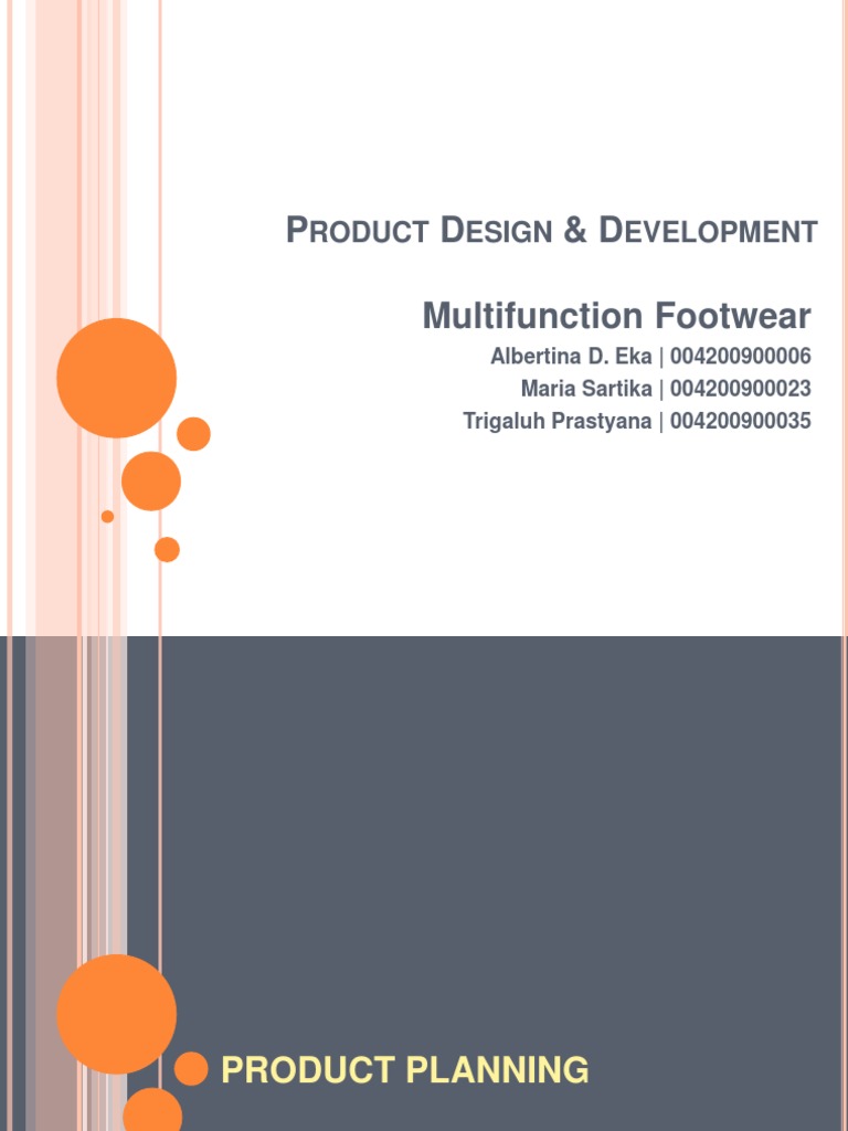 SHOES Product Design & Development | PDF | Net Present Value | Shoe