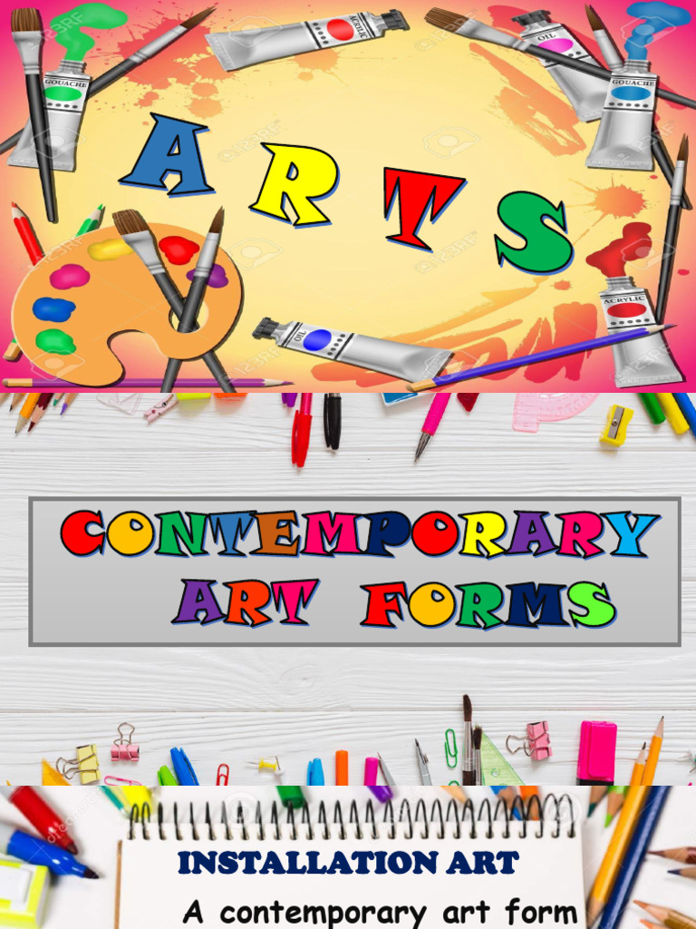 Contemporary Art Forms - Arts | PDF