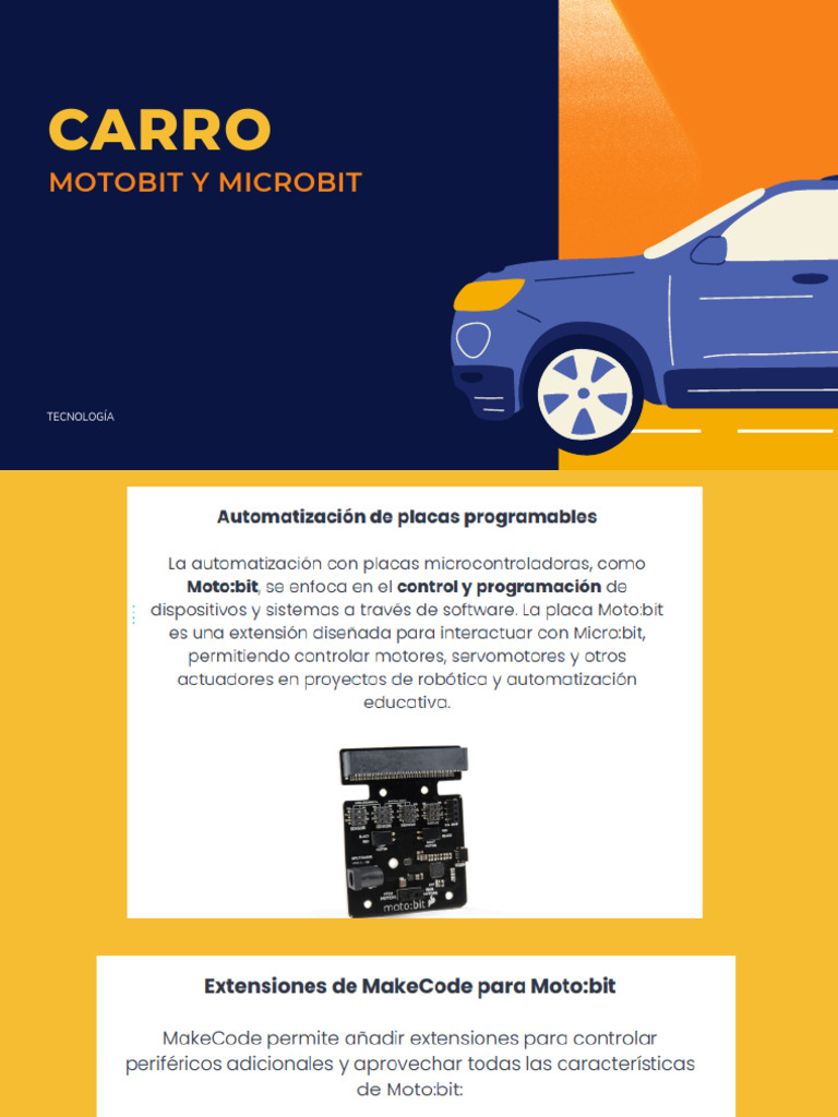 Motobit y Microbit | PDF