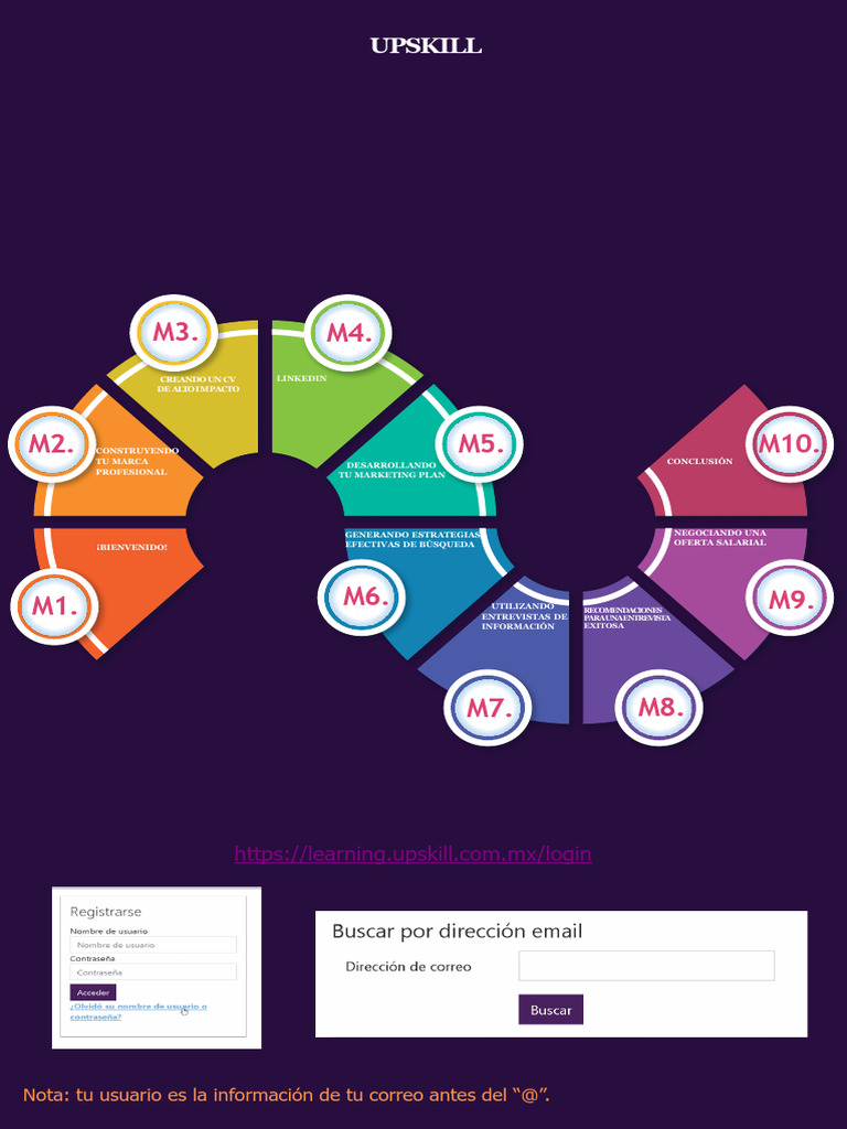 Infografía Upskill | PDF | La búsqueda de empleo | Contraseña