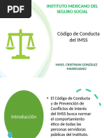 Codigo de Conducta de Servidores Publicos Imss | PDF