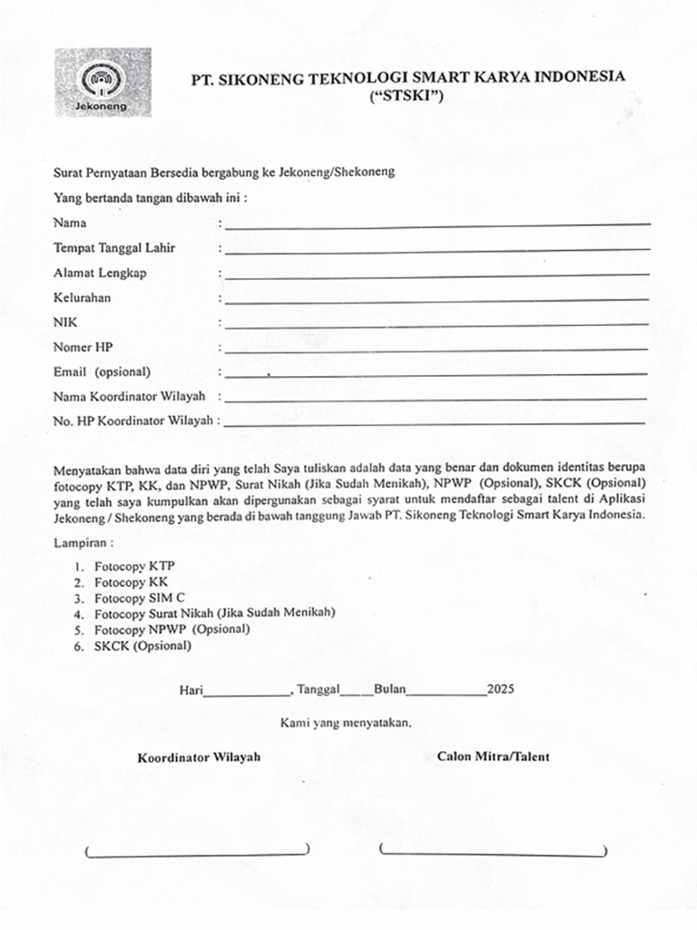Formulir Kuning | PDF