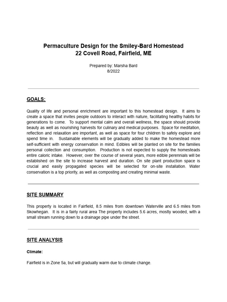 Copy of Smiley-Bard Report | PDF | Mulch | Lawn